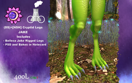 Second Life Marketplace - (DS)+[NSH] Cryptid Legs (Jake)